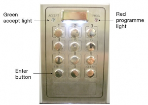 Updating entry code on a VIDEX keypad - Climate Autogates