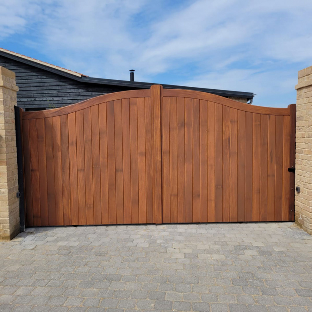 Needham Design Automatic Sliding Gate - April 2023 - Covney Ely ...