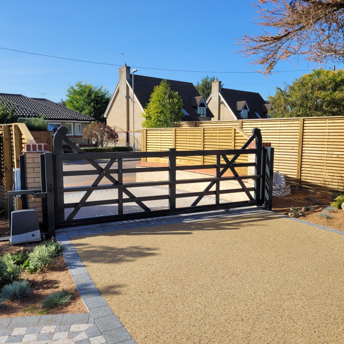 Raised Helve Steel Five Bar Sliding Gate - September 2023 Willingham ...