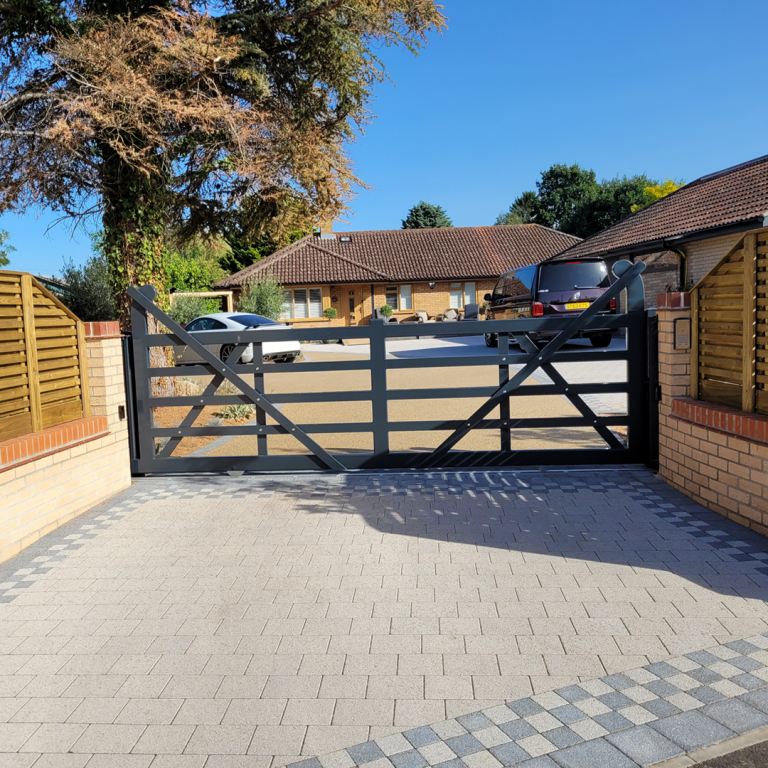 Raised Helve Steel Five Bar Sliding Gate - September 2023 Willingham ...